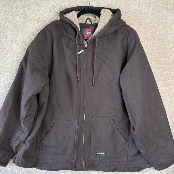 Berne | Jackets & Coats | Berne Sherpa Lined Jacket Womens Size 3x 3xl ...